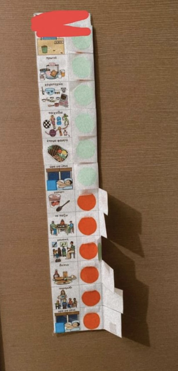 Ημερήσιο Πρόγραμμα TEACCH - Dwroulit Teacher